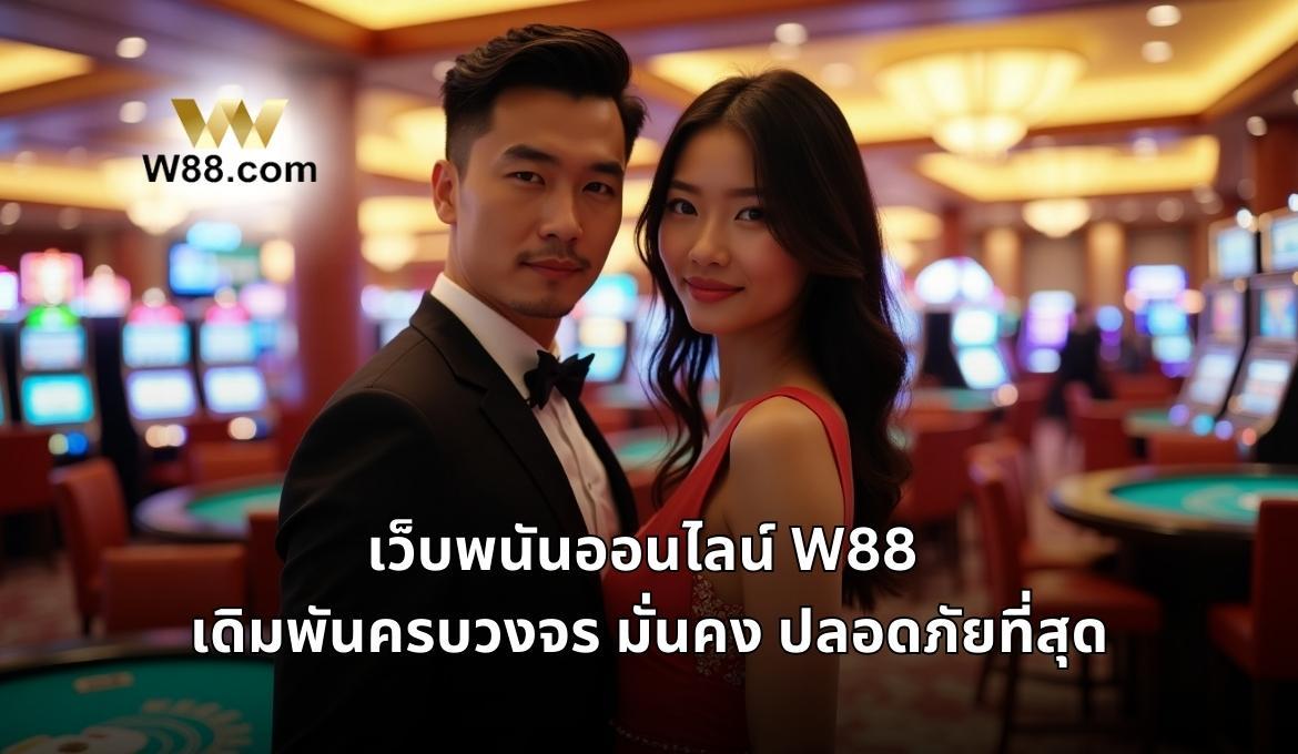 เว็บพนันออนไลน์ w88 เดิมพันครบวงจร มั่นคง ปลอดภัยที่สุด